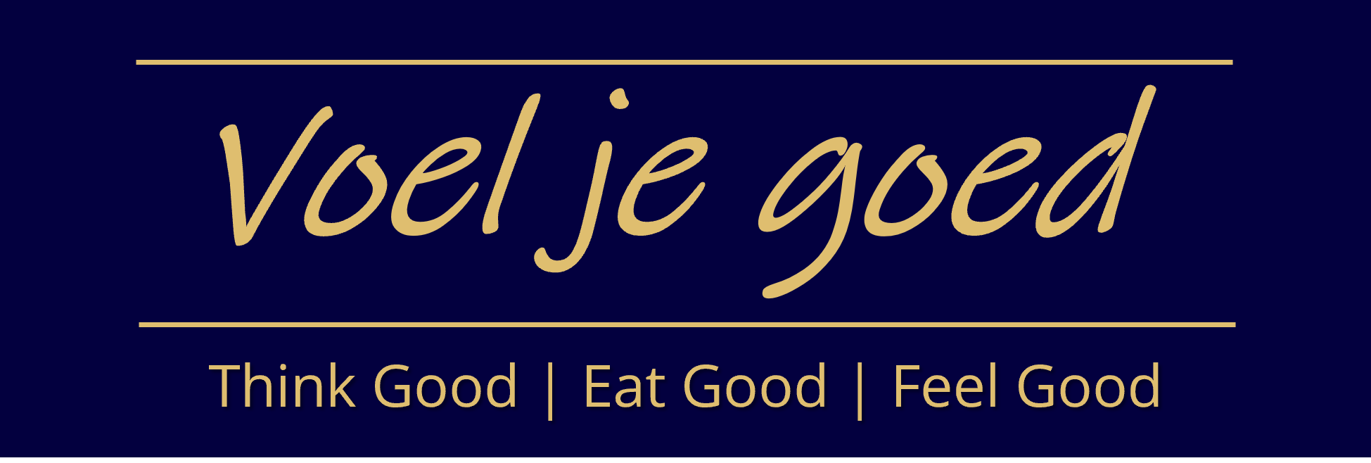 Voel je goed workshop - MENU